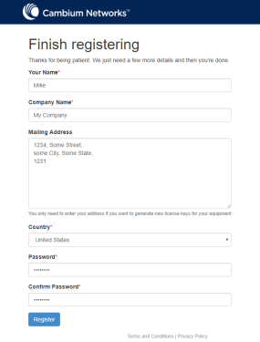Create and manage accounts
