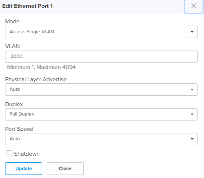 NSE 3000 Configuration
