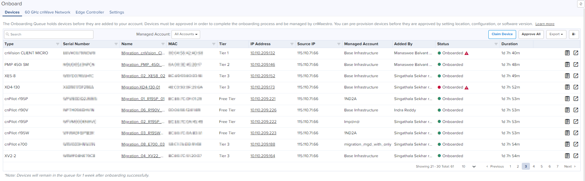 Device-Specific Onboarding Instructions