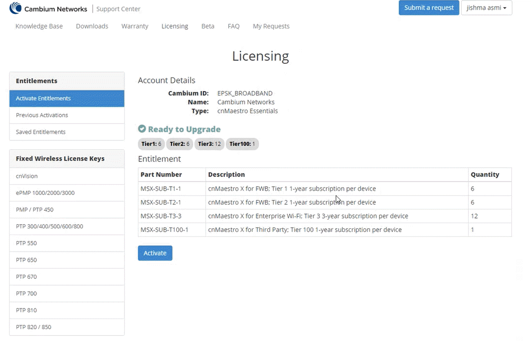 Creating Cloud Anchor account