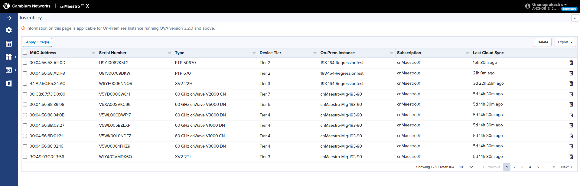 Creating Cloud Anchor account