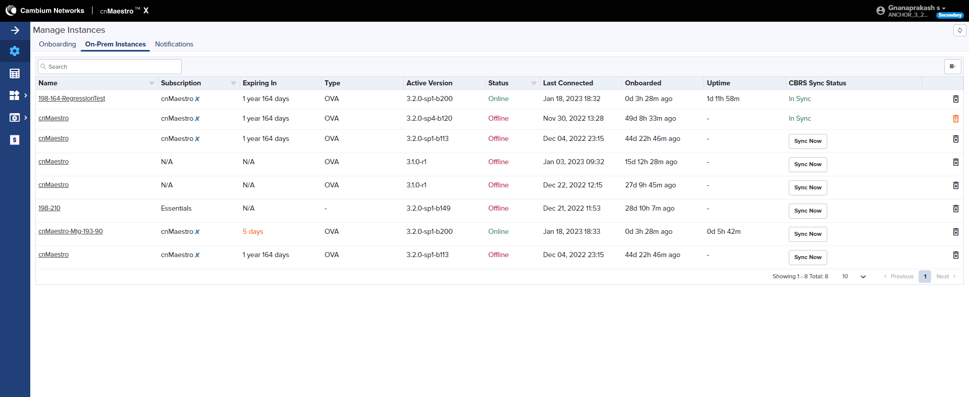 Creating Cloud Anchor account
