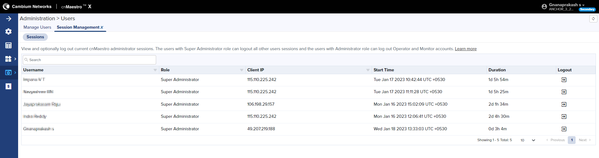Creating Cloud Anchor account